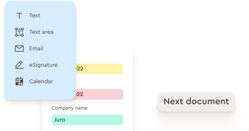 Juro | Create contracts